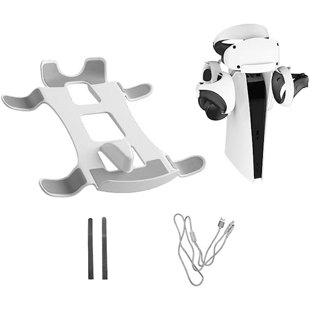 VR Storage Stand Bracket for PS VR2,VR Headset & Controllers Holder ...
