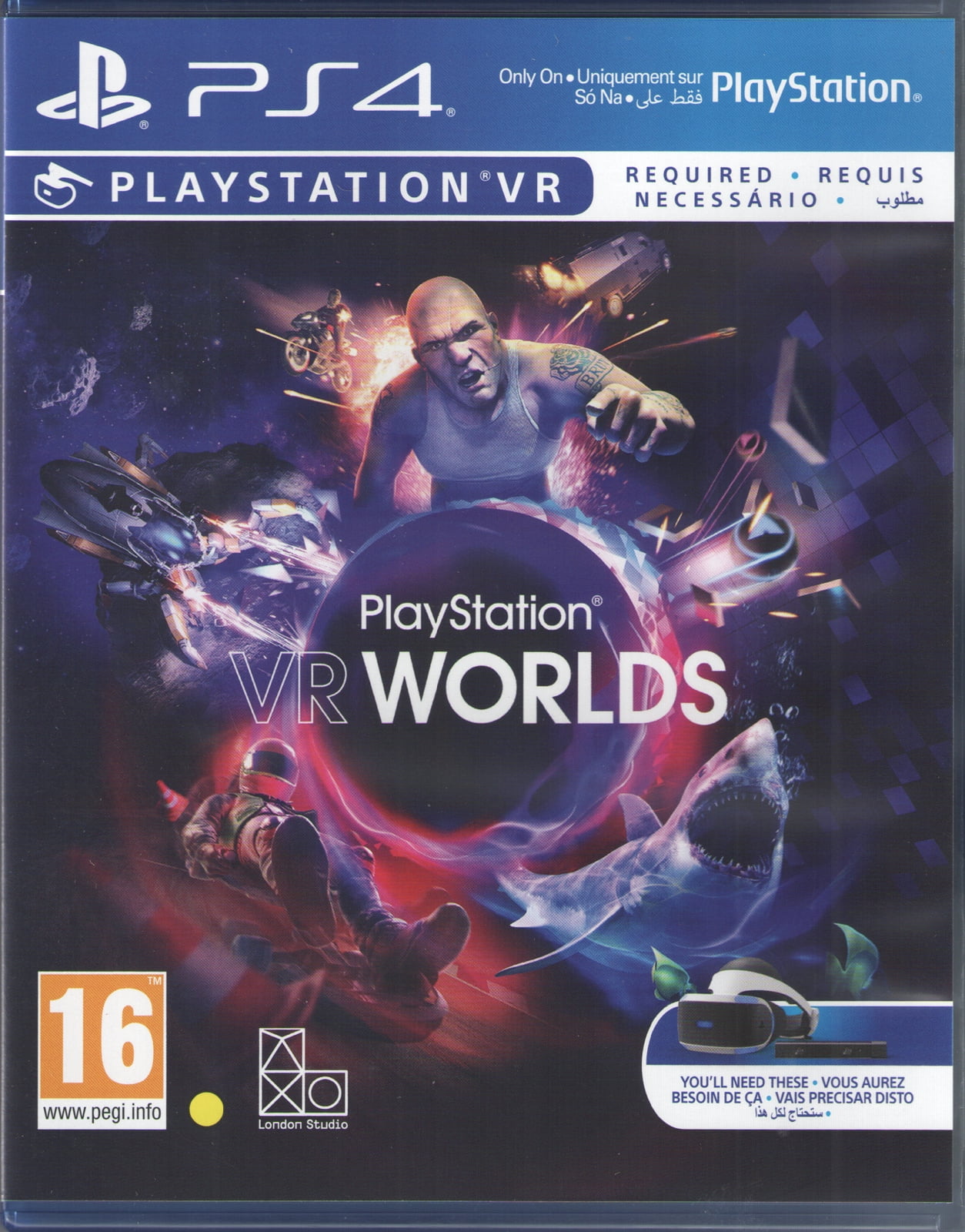 PlayStation VR Worlds for PlayStation 4 - Walmart.com