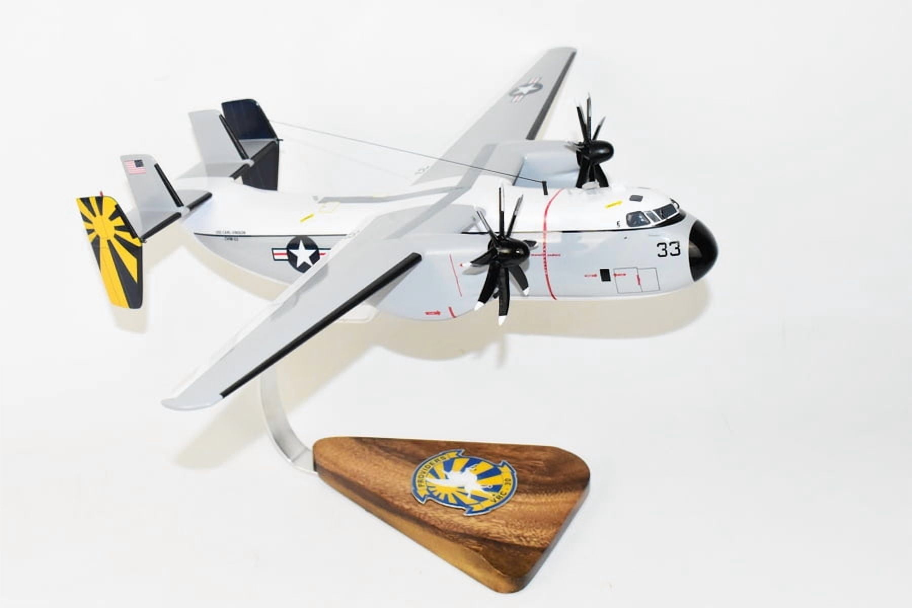VRC-30 Providers C-2A Greyhound Model, 1/54th Scale, Mahogany, Navy ...