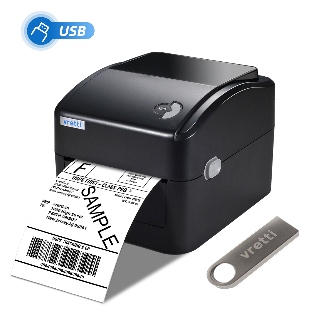 Seiko Smart Label Printer 620, 70 Mm/s Print Speed, 4.5 X 6.78 X 5.78 ...
