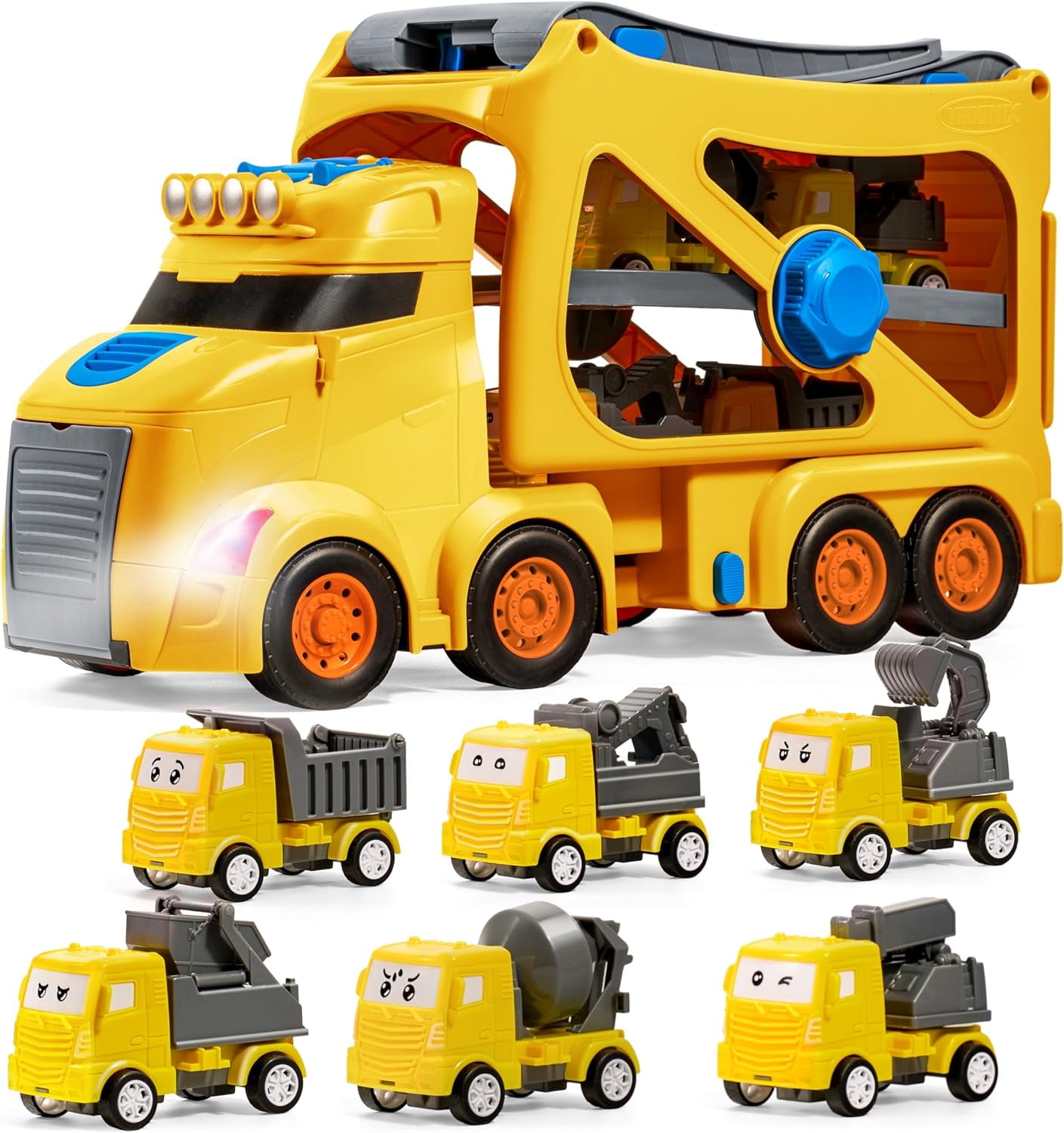 VROOMIX by JOYIN 3-Layer Extra Large Construction Truck Toys for Boy ...