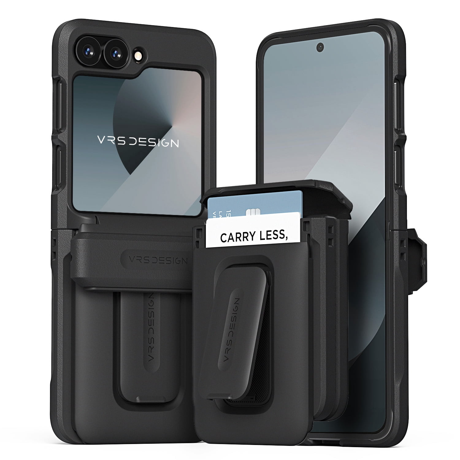 VRS DESIGN Phone Case for Galaxy Z Flip 6 Case (2024), [D-Wallet Orb ...