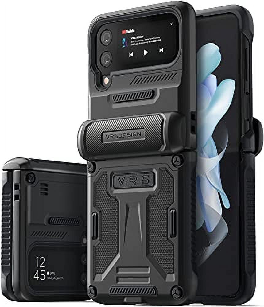 VRS DESIGN Phone Case for Galaxy Z Flip 4 5G Case (2022), [Terra Guard ...
