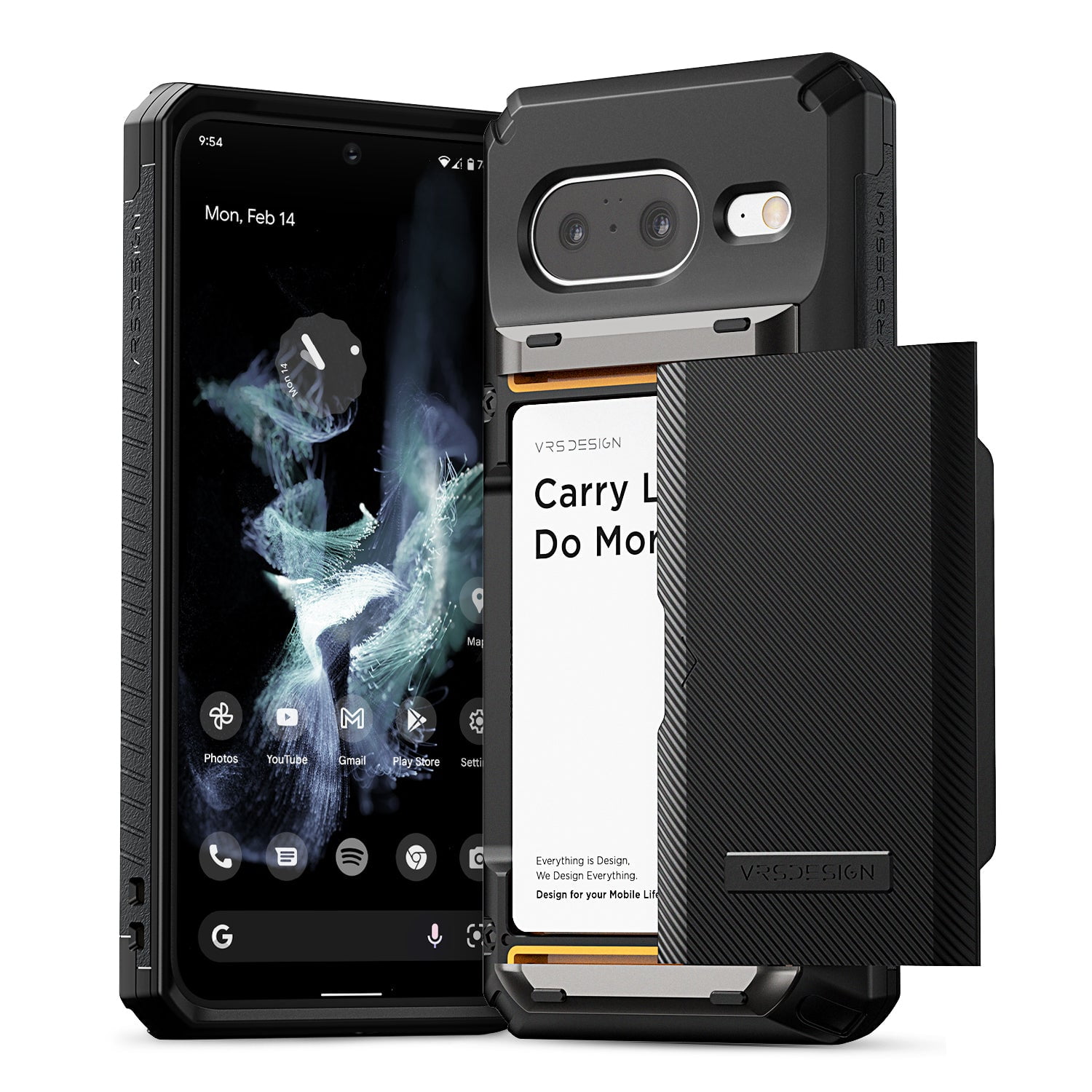 VRS Design Damda Glide Pro Wallet Case for Google Pixel 8, Sturdy ...