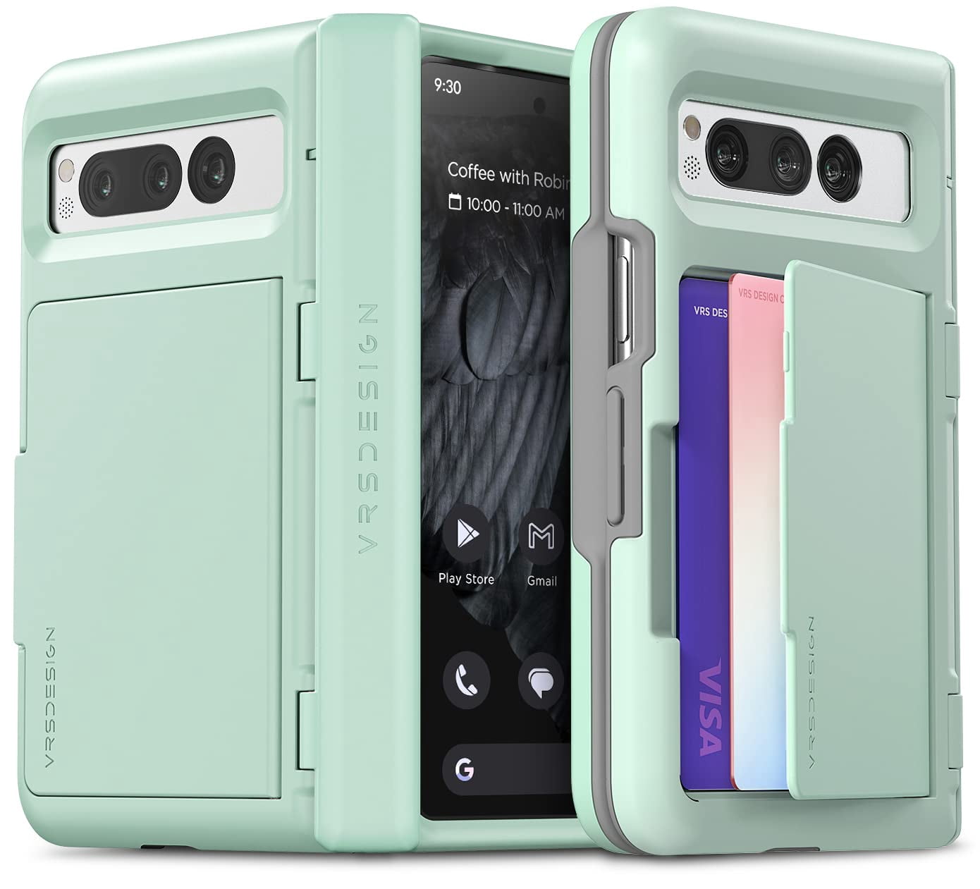 VRS DESIGN Phone Case for Google Pixel Fold Case (2023), [Terra Guard ...