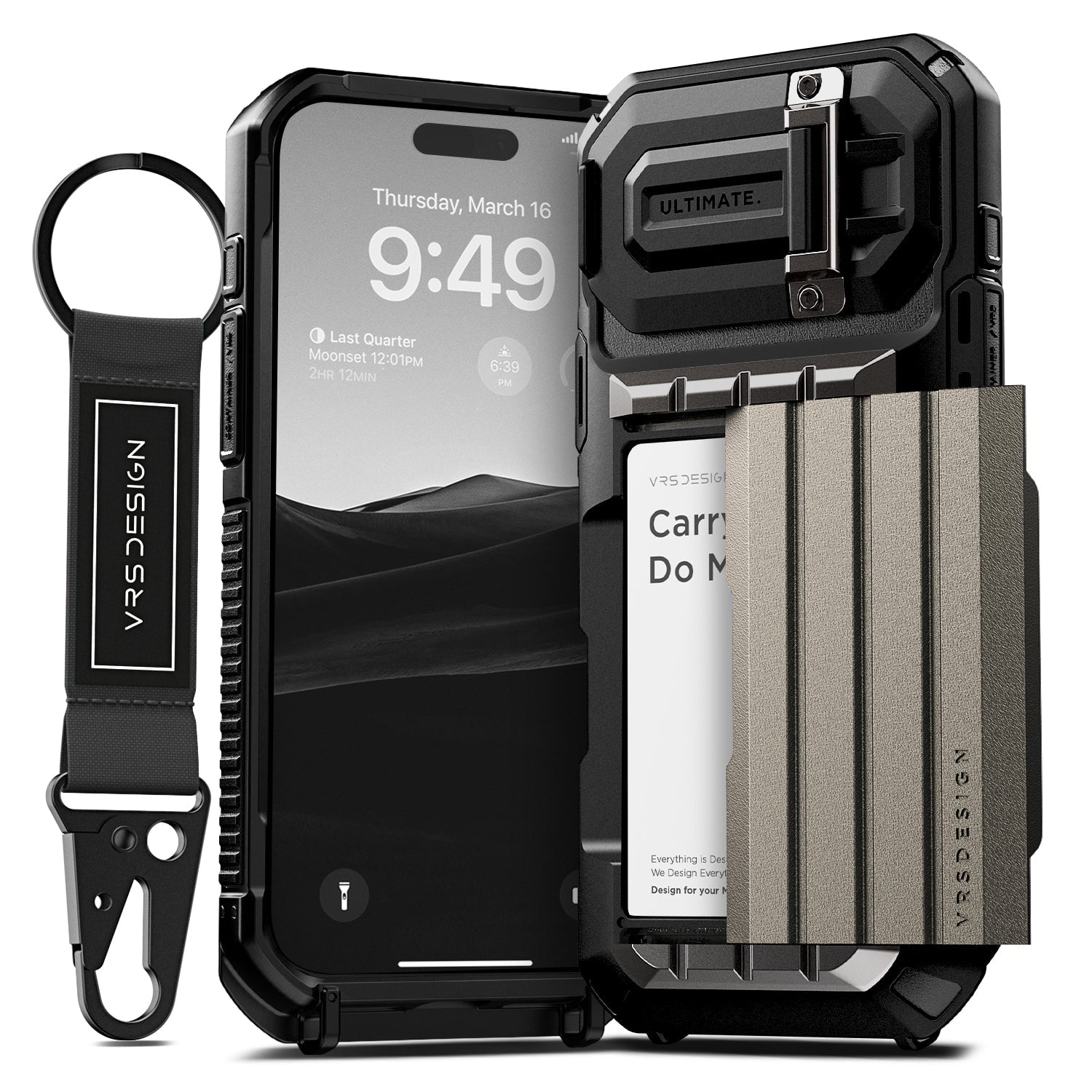 VRS DESIGN Phone Case for iPhone 16 Pro Max (2024), [Damda Glide ...