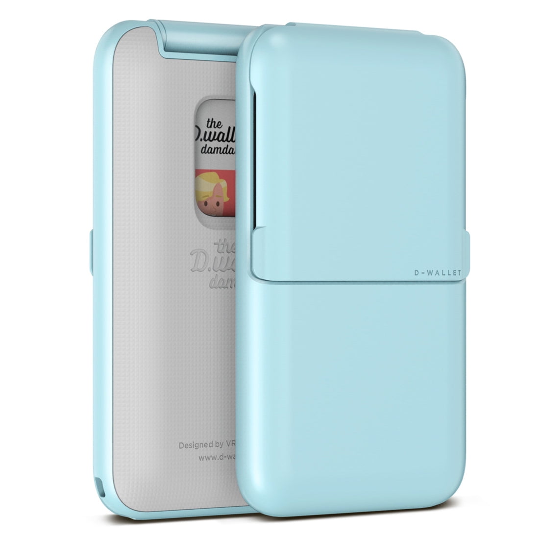 VRS Design Card Wallet, Credit Card Wallet Card Case Holder (Sky Blue ...