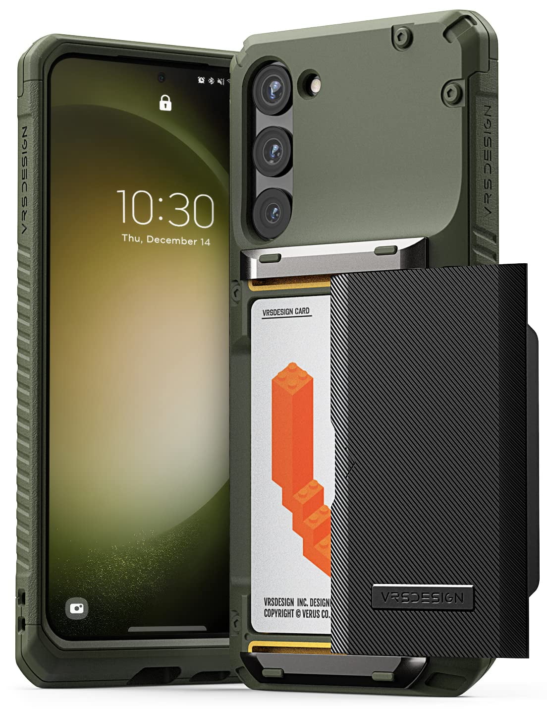VRS Design Phone Case for Galaxy S23 Plus, [Damda Glide Pro] Sturdy ...