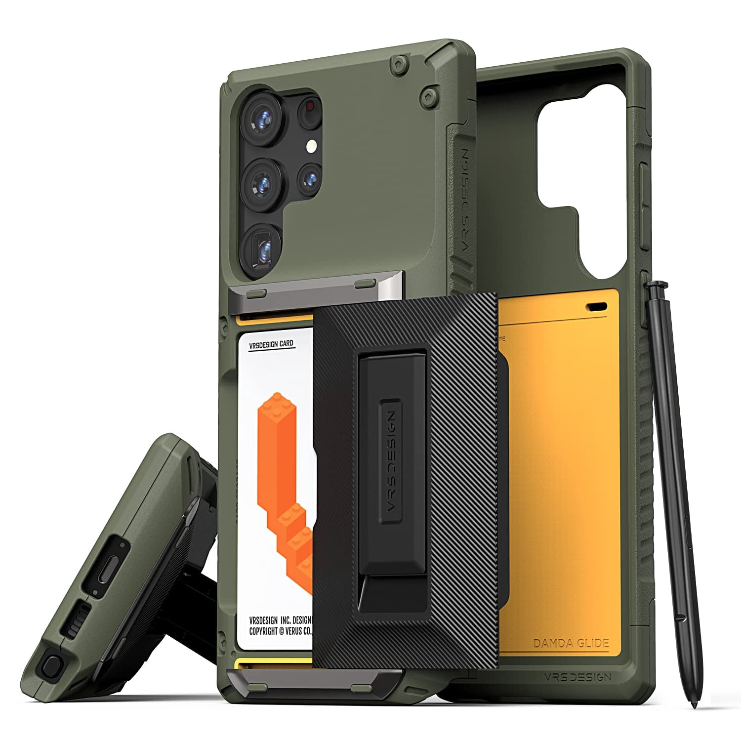 VRS Design Phone Case for Galaxy S23 Ultra, [Damda Glide Hybrid] Sturdy ...