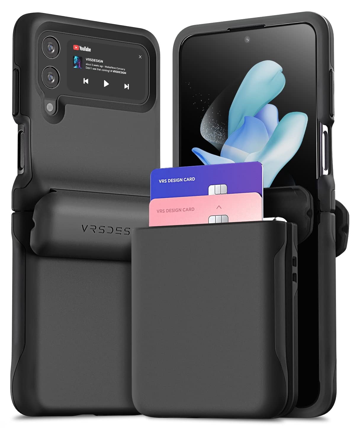 VRS Design Phone Case for Galaxy Z Flip 4, [Terra Guard Modern Go ...
