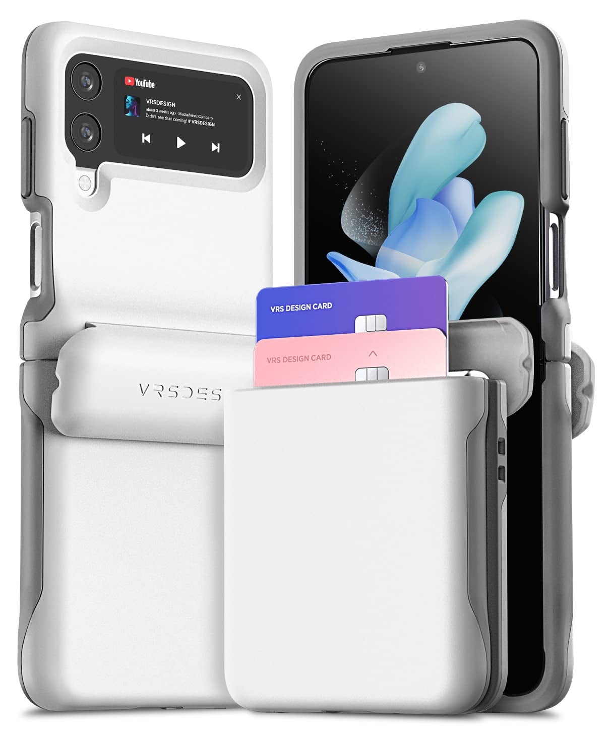VRS Design Phone Case for Galaxy Z Flip 4, [Terra Guard Modern Go ...