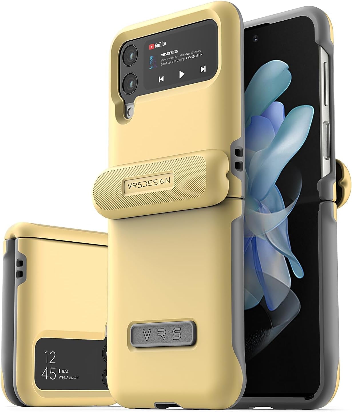 VRS Design Phone Case for Galaxy Z Flip 4, [Terra Guard Modern] Premium ...