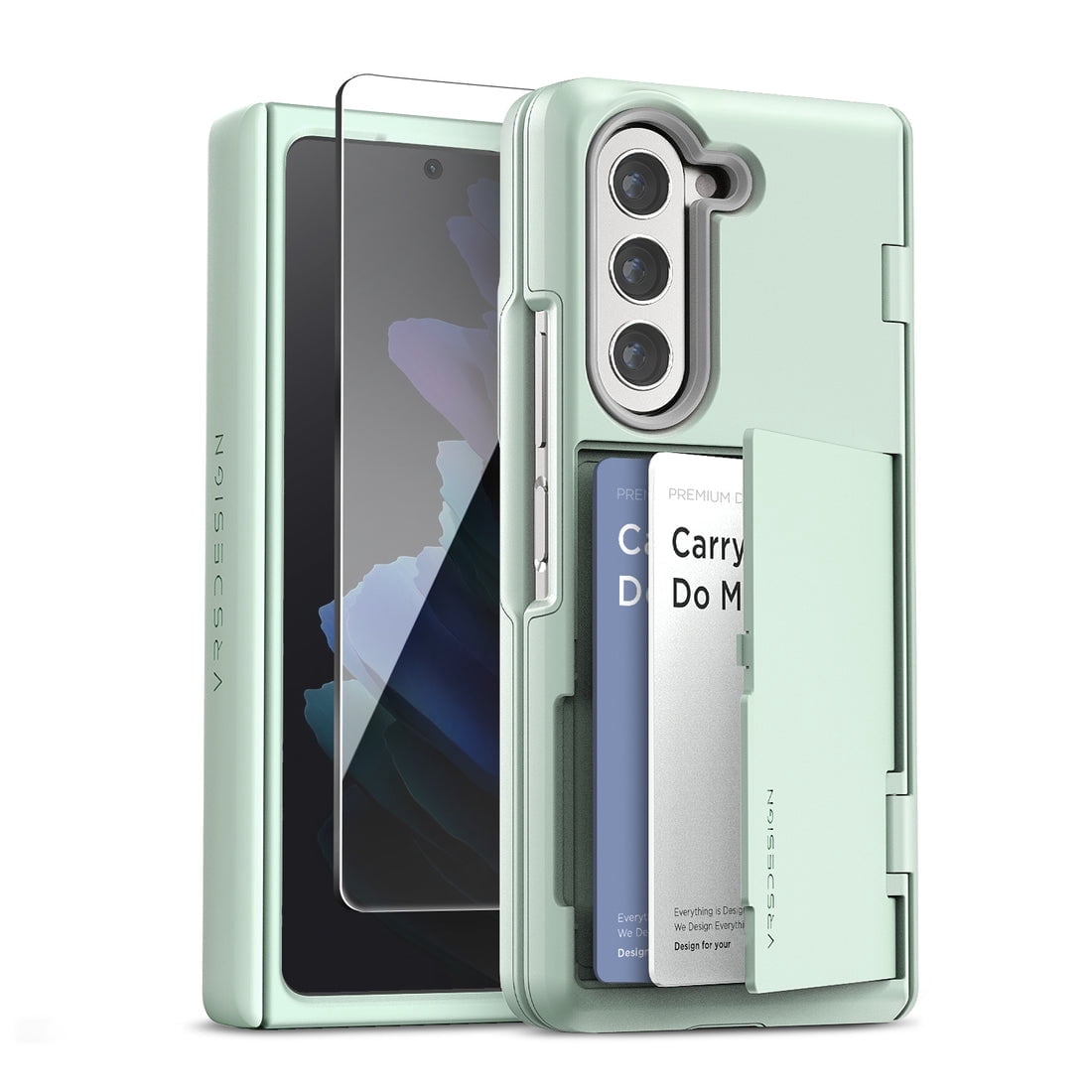 VRS Design Phone Case for Galaxy Z Fold 5 5G, [Terra Guard Modern Go ...