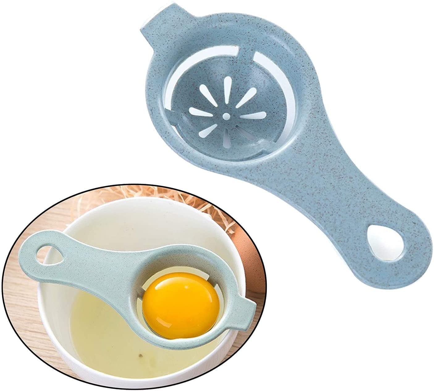 VRUNDAVAN CARE Egg Separator Egg Yolk White Separator Egg White ...