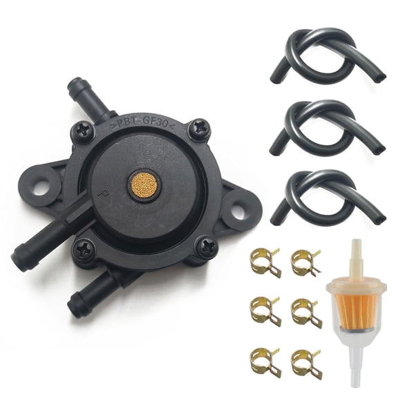 VRWEARE Fuel Pump, Filter, 1/4'' Hose, Compatible with Kohler 17HP-25HP ...