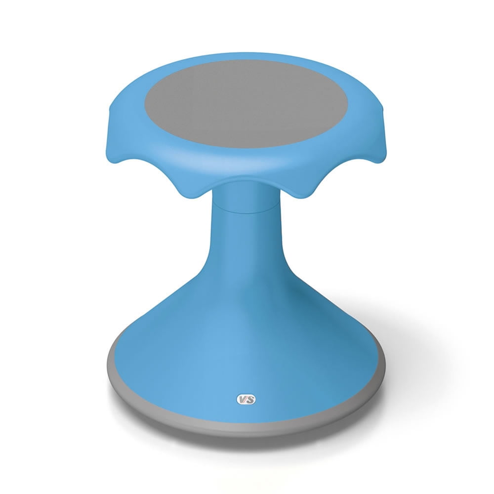 VS America Hokki Stool Flexible Ergonomic Seating - 15" Light Blue ...