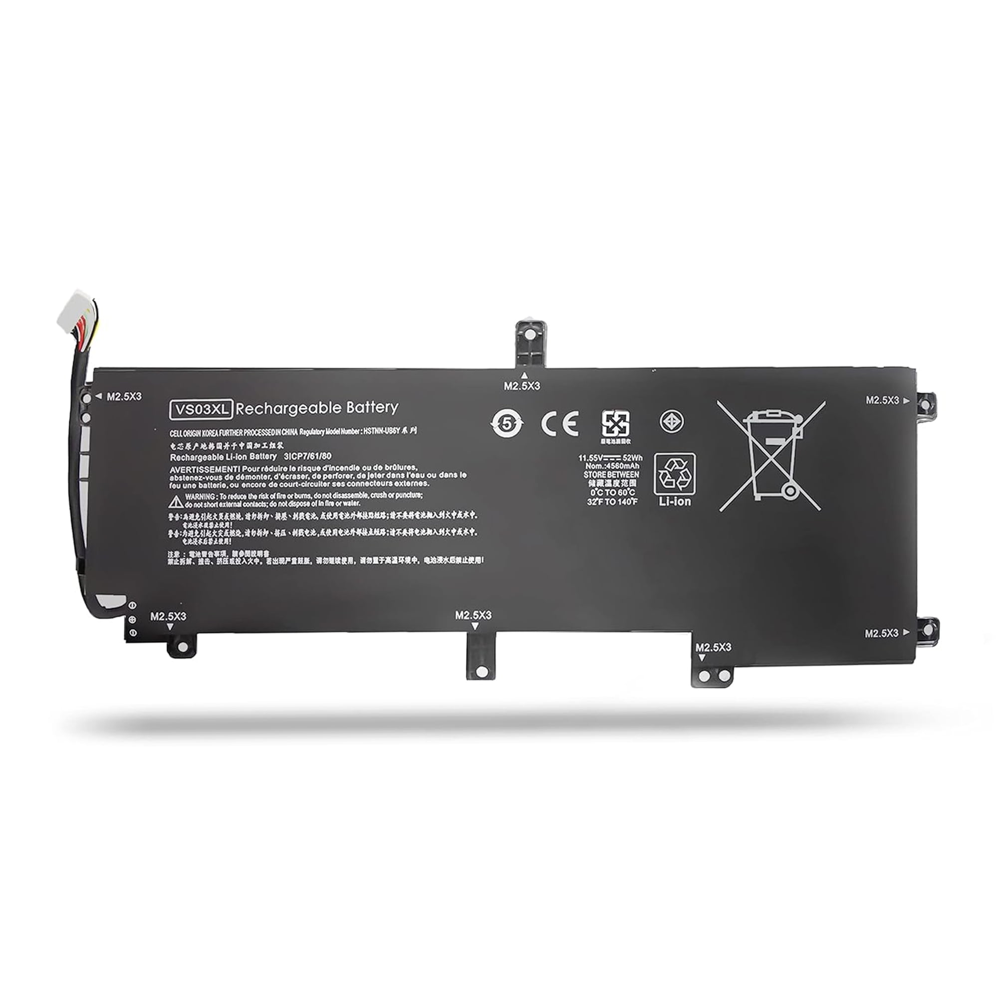 VS03XL 849313-850 Battery for HP Envy 15T-AS100 15T-AS000 15-AS000 15 ...