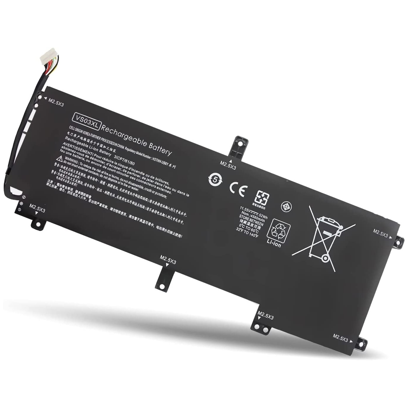 VS03XL Battery 52Wh for HP Envy 15T-AS000 15T-AS100 15-AS000 15-AS100 ...