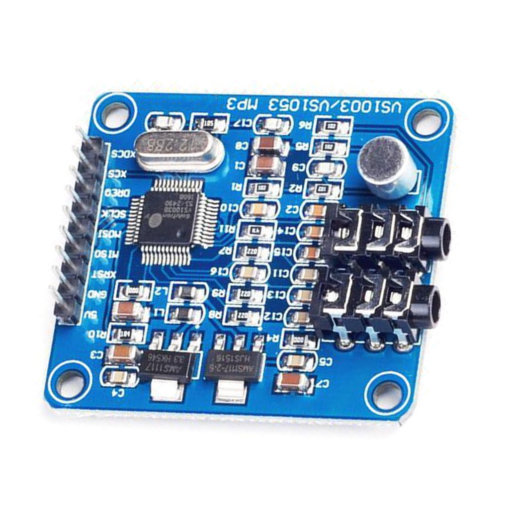 VS1003B MP3 Decoding Module Features Stereo Sound DC5V Single Power ...