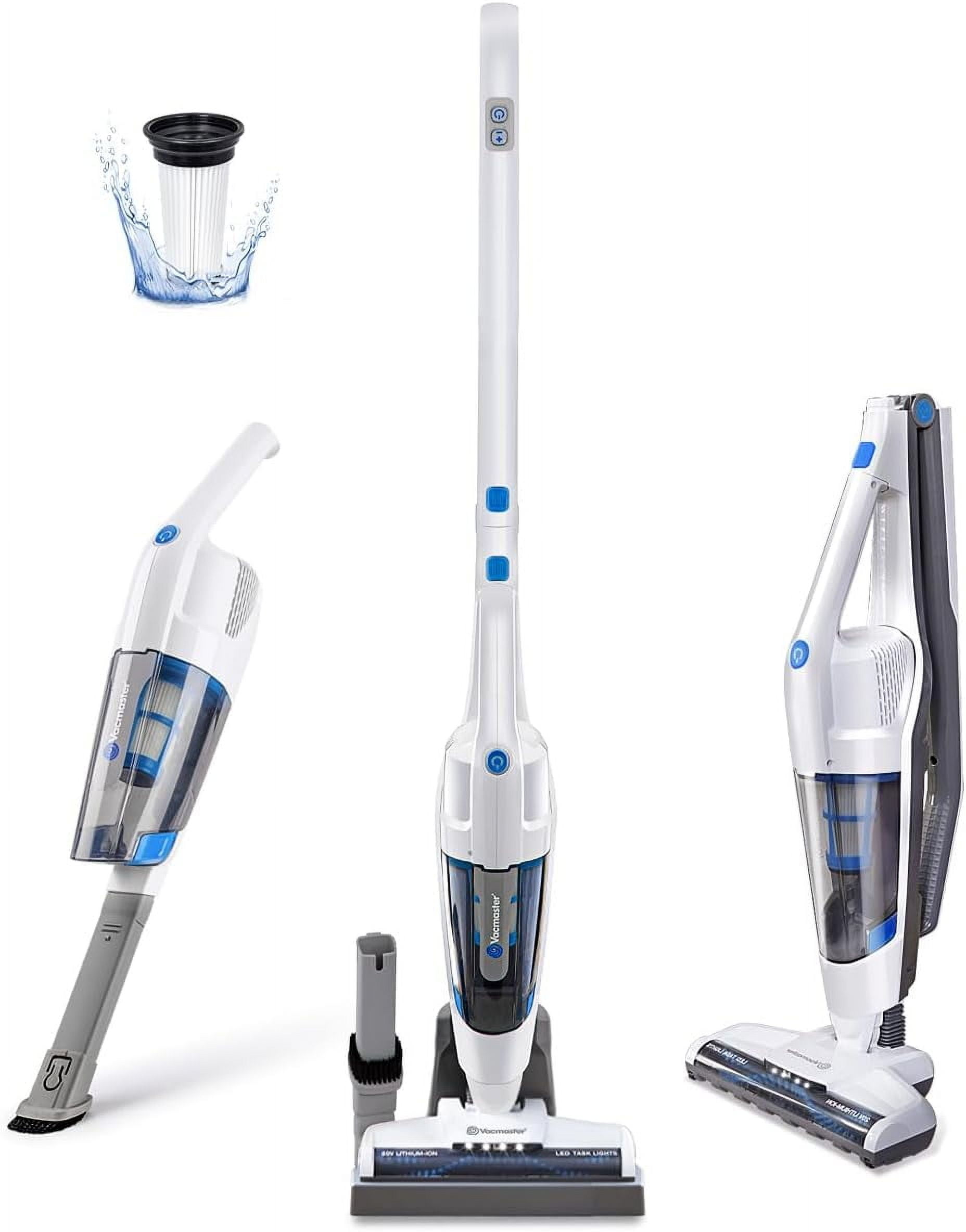 VSD1801 Cordless Handheld & Stick Vacuum Cleaner 2 in 1, Rechargeable ...