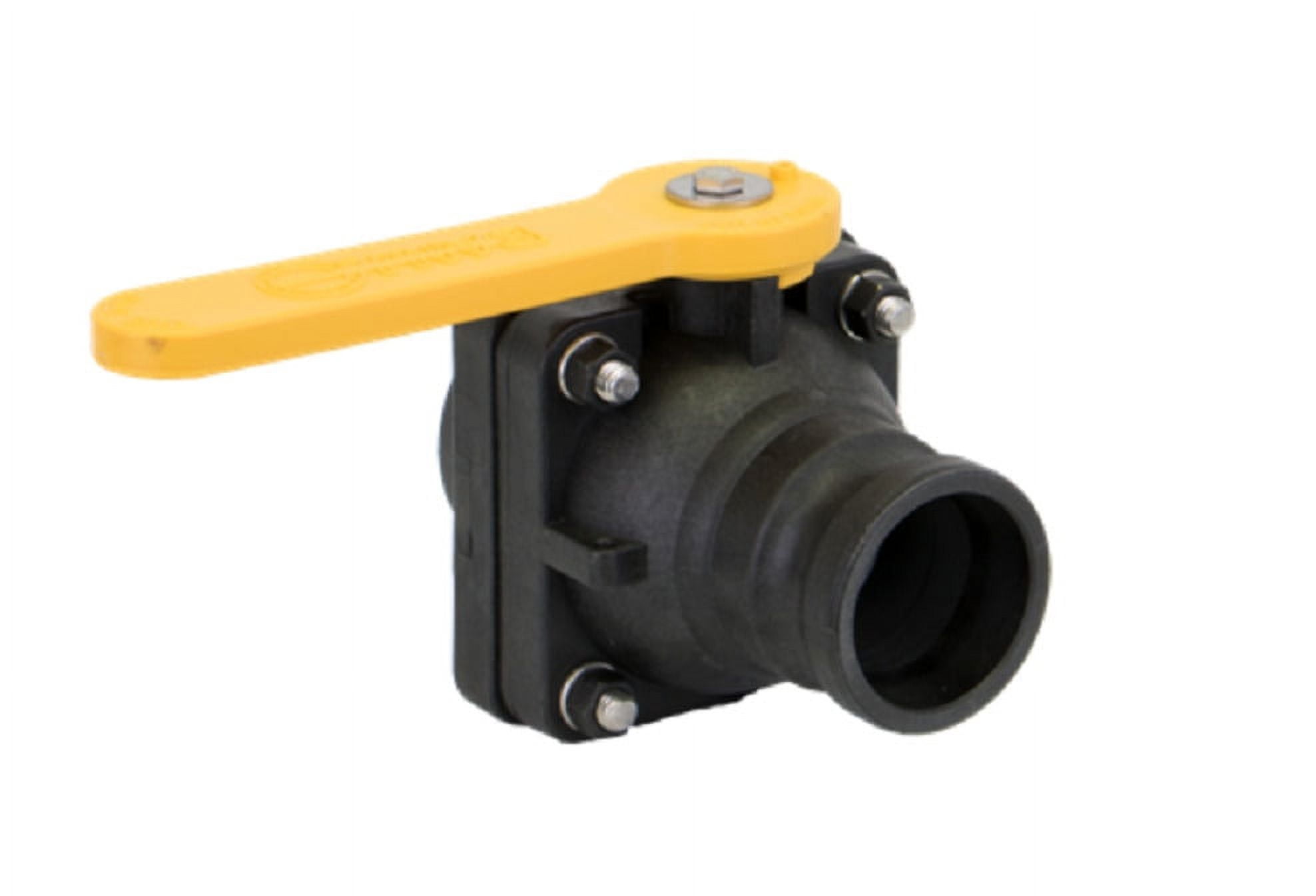 Banjo Manual 2-Way Ball Valve,NPT,Polypro VSF204FP - Walmart.com
