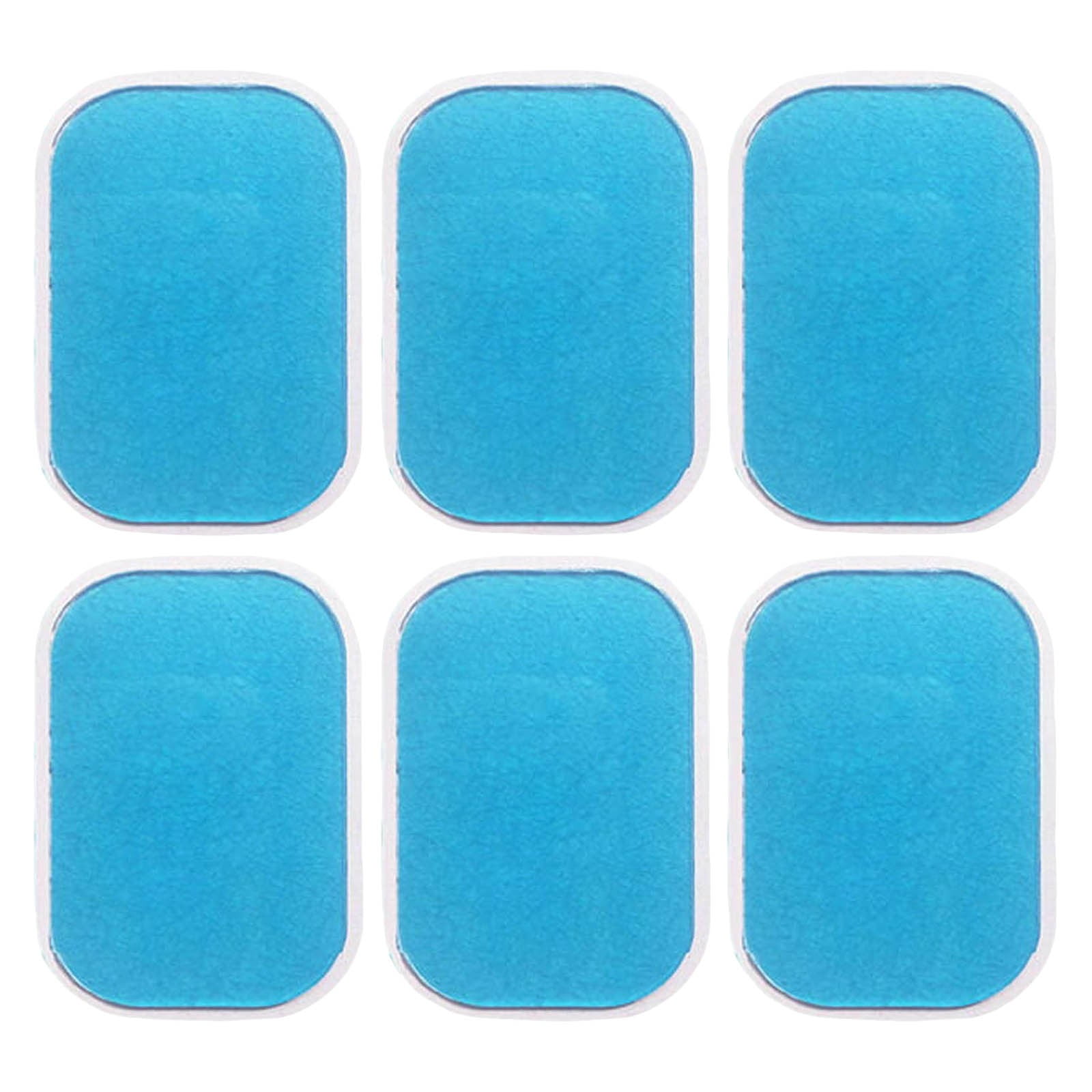 VSFAOV 6Pcs Gel Pads For Abs Stimulator Ab Trainer Replacement Gel ...