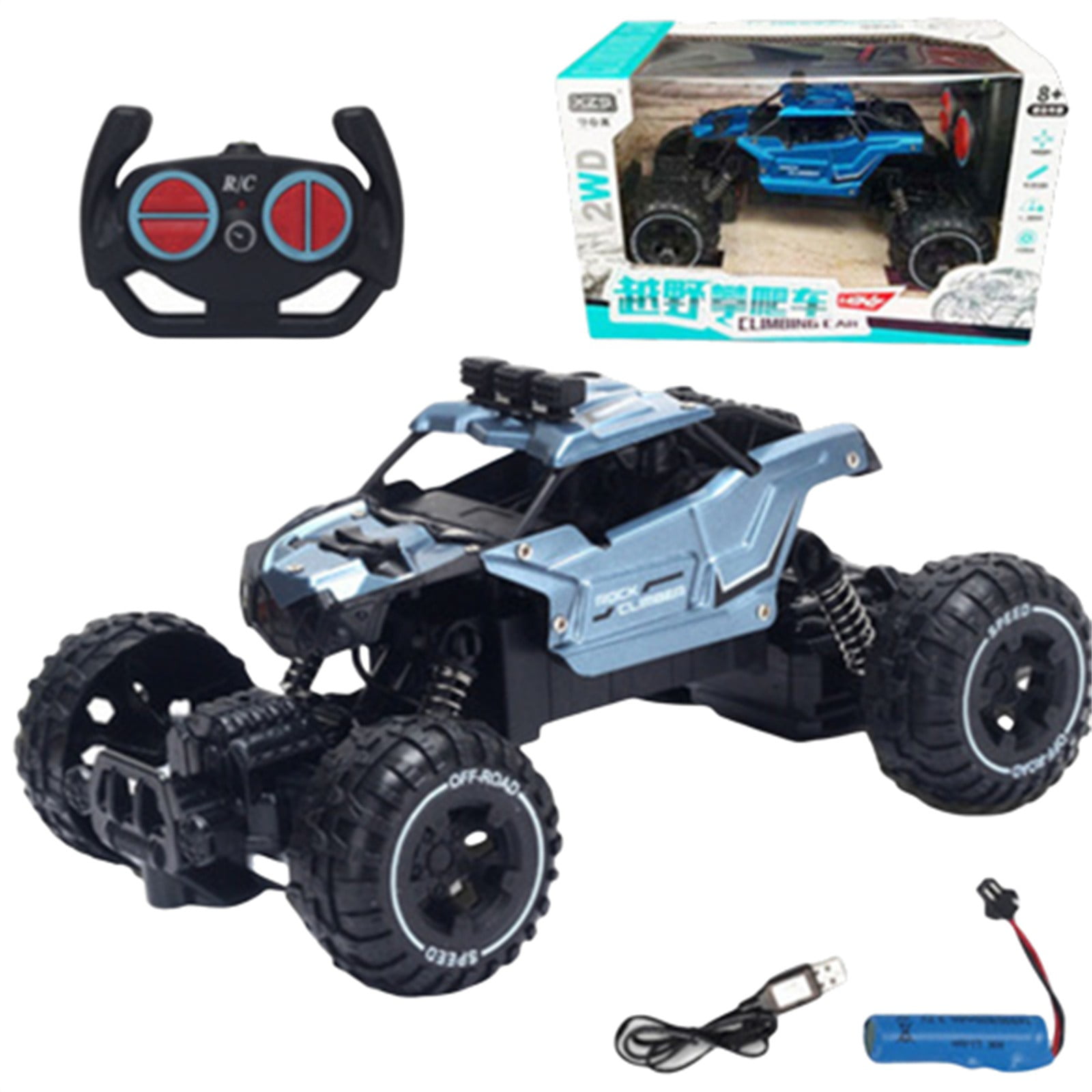 VSFAOV Alloy Climbing Vehicle Charging Remote Control Vehicle Remote ...