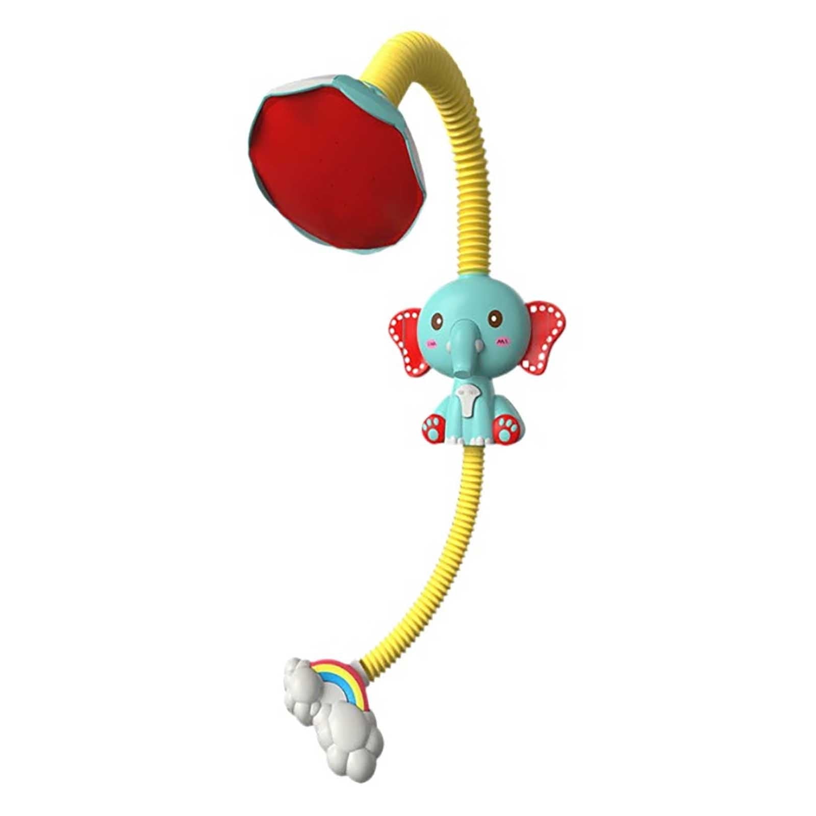 VSFAOV Baby Bath Toy Set Elephant Shower Sprayer For Kids Water Play ...