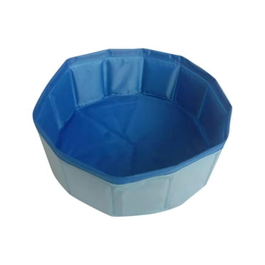 Foldable Dog Pool, Portable Collapsible Kids Pet Dogs Pool Bathing Tub ...