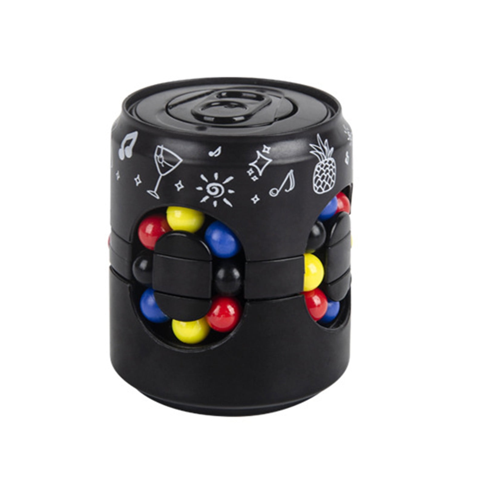 VSFAOV Cube Finger Cube Puzzle Toy | Funny Stress Reliever Rotating Can ...