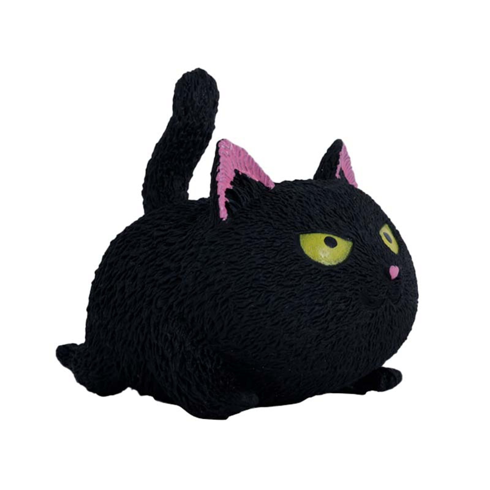 VSFAOV Funny Cute Stretch Cat-Shaped Ball, Scented,Fidget Toys Stress ...