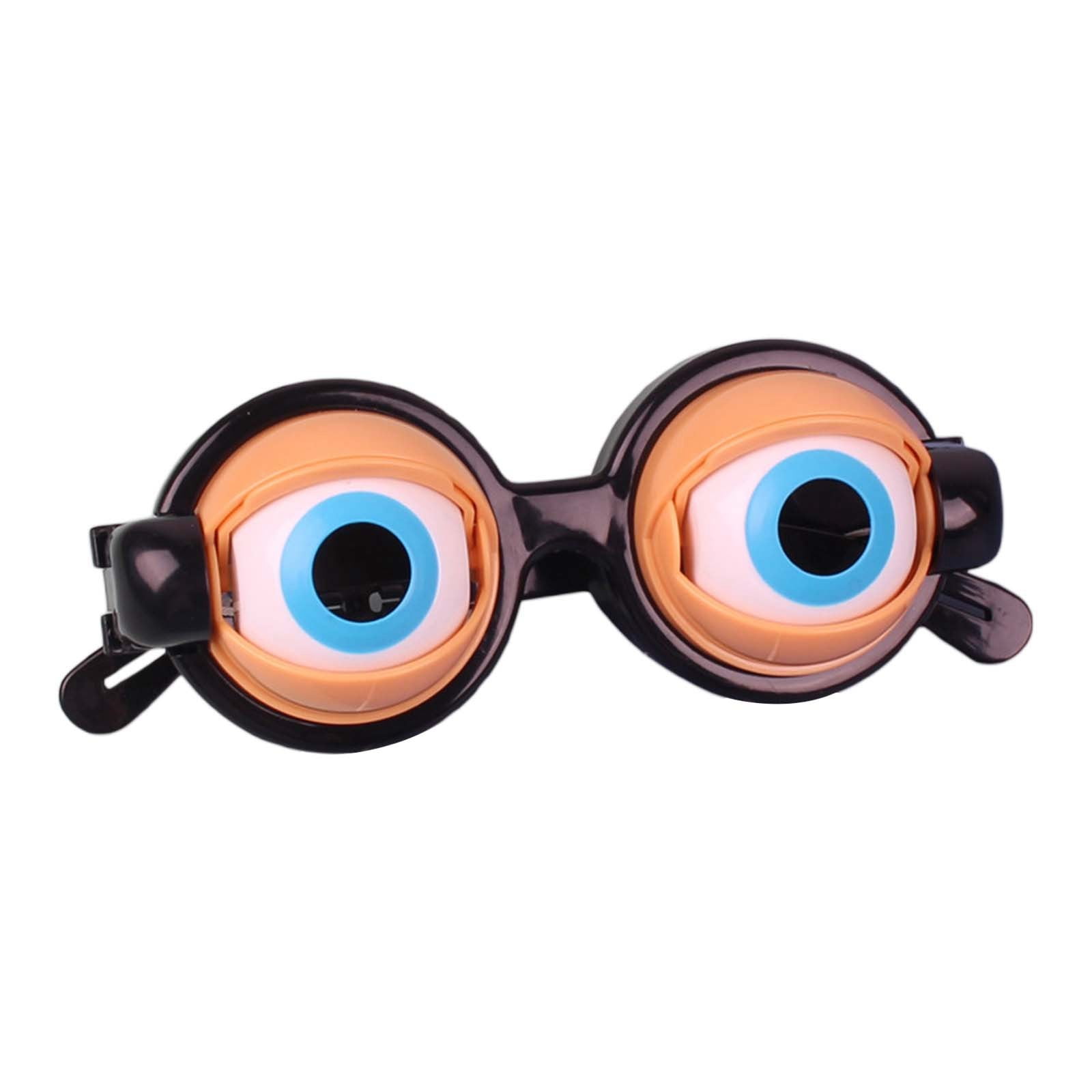 VSFAOV Googly Eye Glasses With Eyes On Them Funny Sunglasses for Adults ...