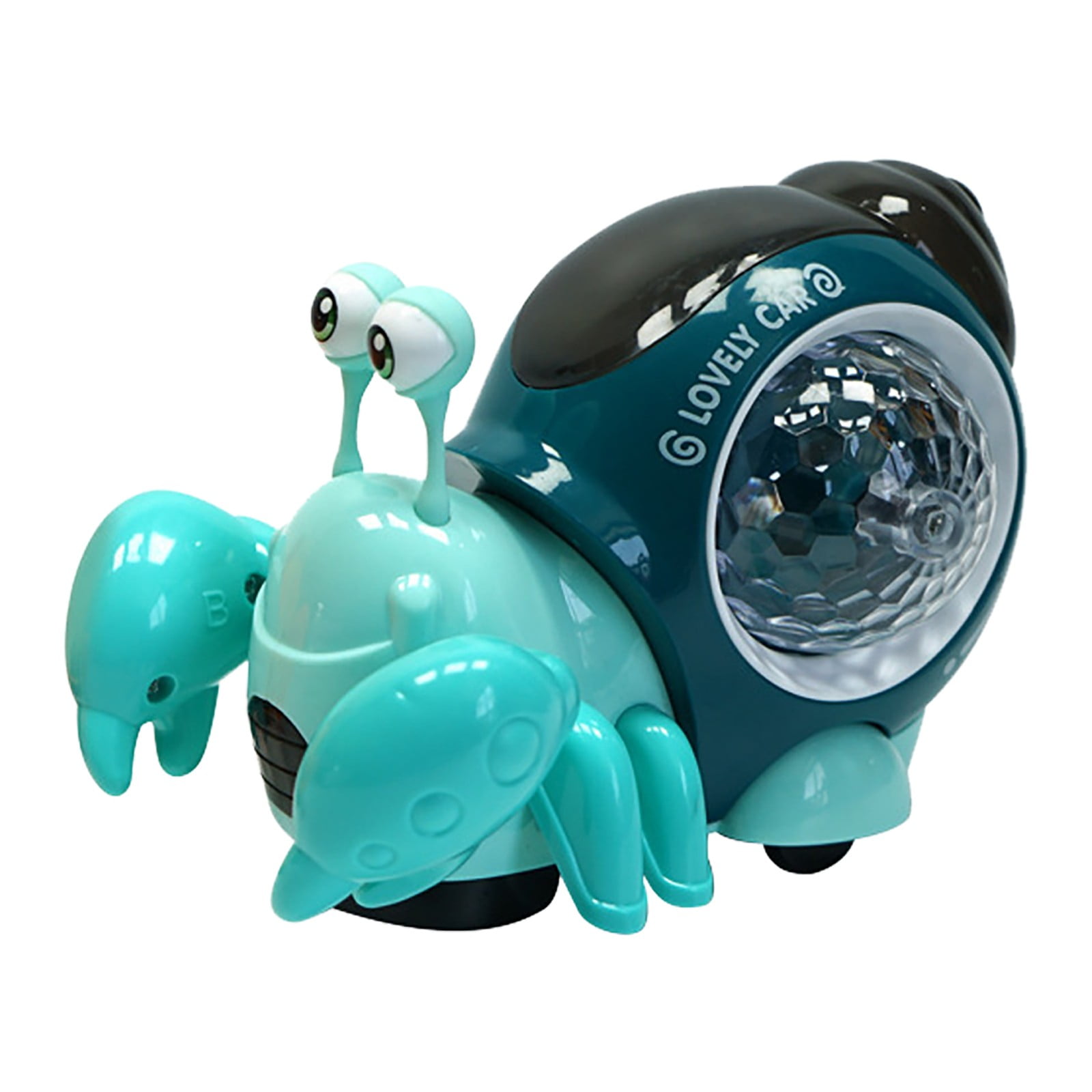 VSFAOV Luminous Crab Toys New Crab Crawling Toys Music Crawling Toys Interactive Crawling Toys ...