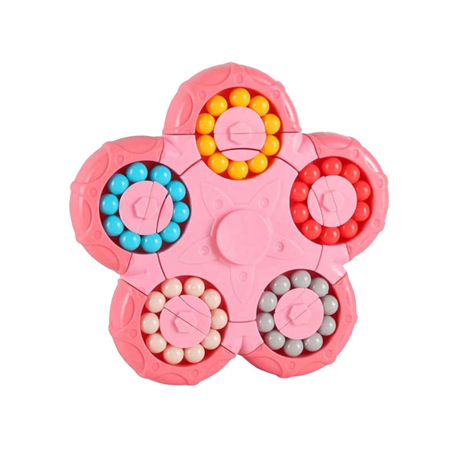 VSFAOV Magic Bean Puzzle Toy, Rotating Magic Bean Fidget Toys 2-in-1 ...