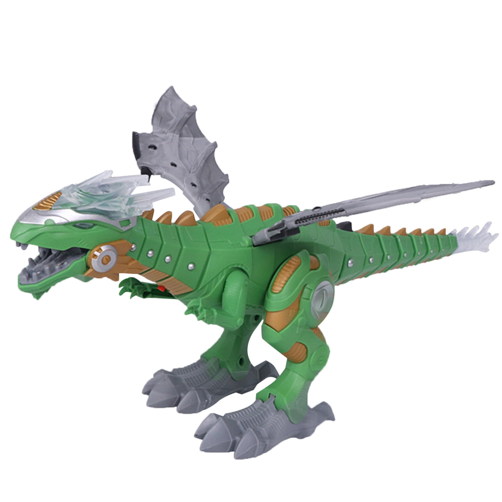 VSFAOV Mist Spraying Robot Dragon Toy - Walking Dinosaur Fire Breathing ...