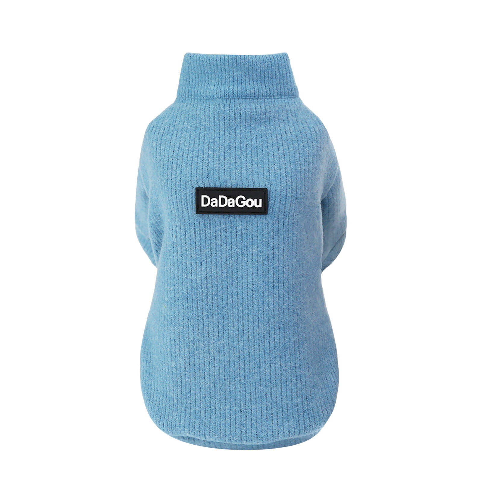 VSFAOV Pet Zipper Slim Fit Fall And Winter Sweater New Pet Clothing Pet ...