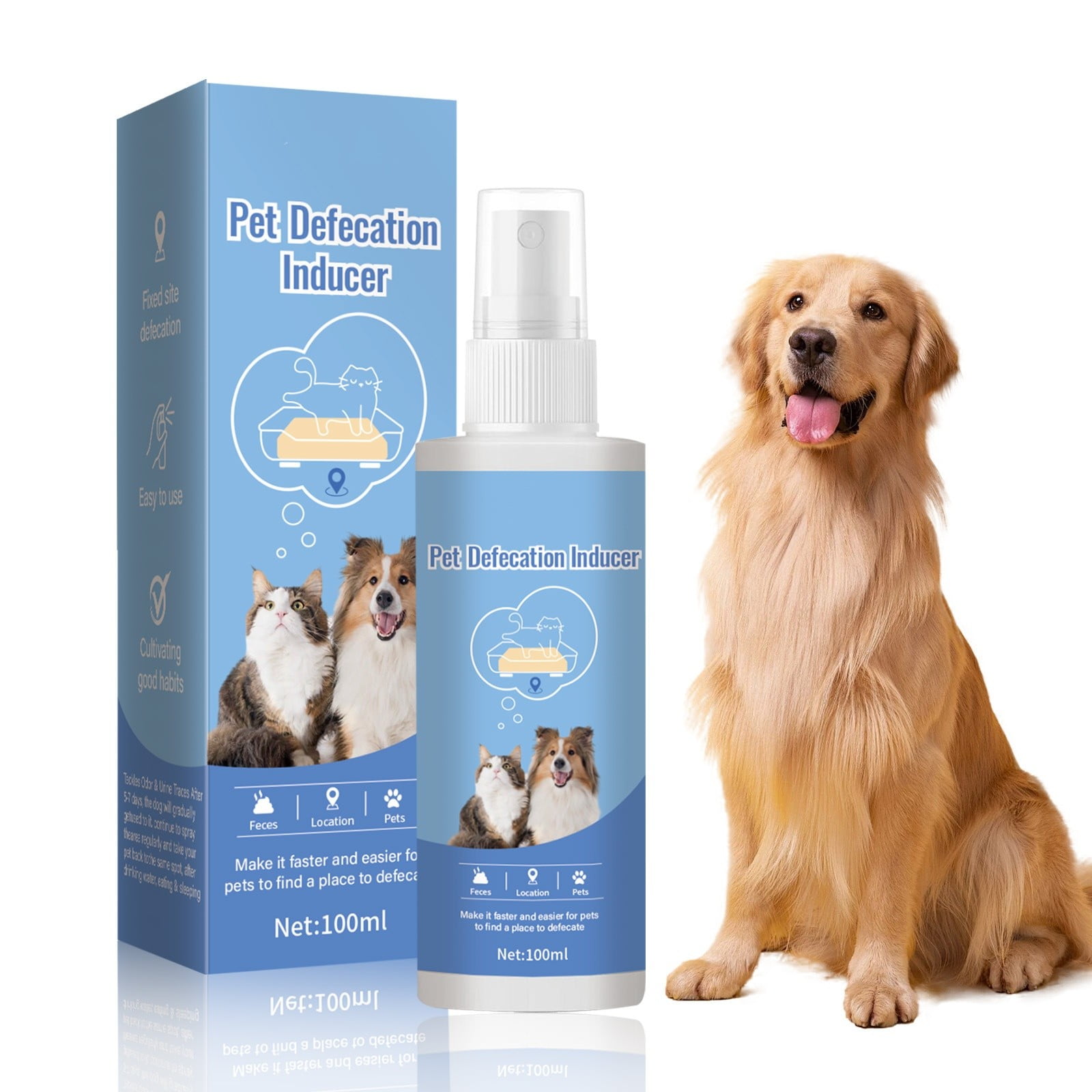 VSFAOV Potty Training Spray for Dogs,Puppy Potty Training Spray,Correct ...