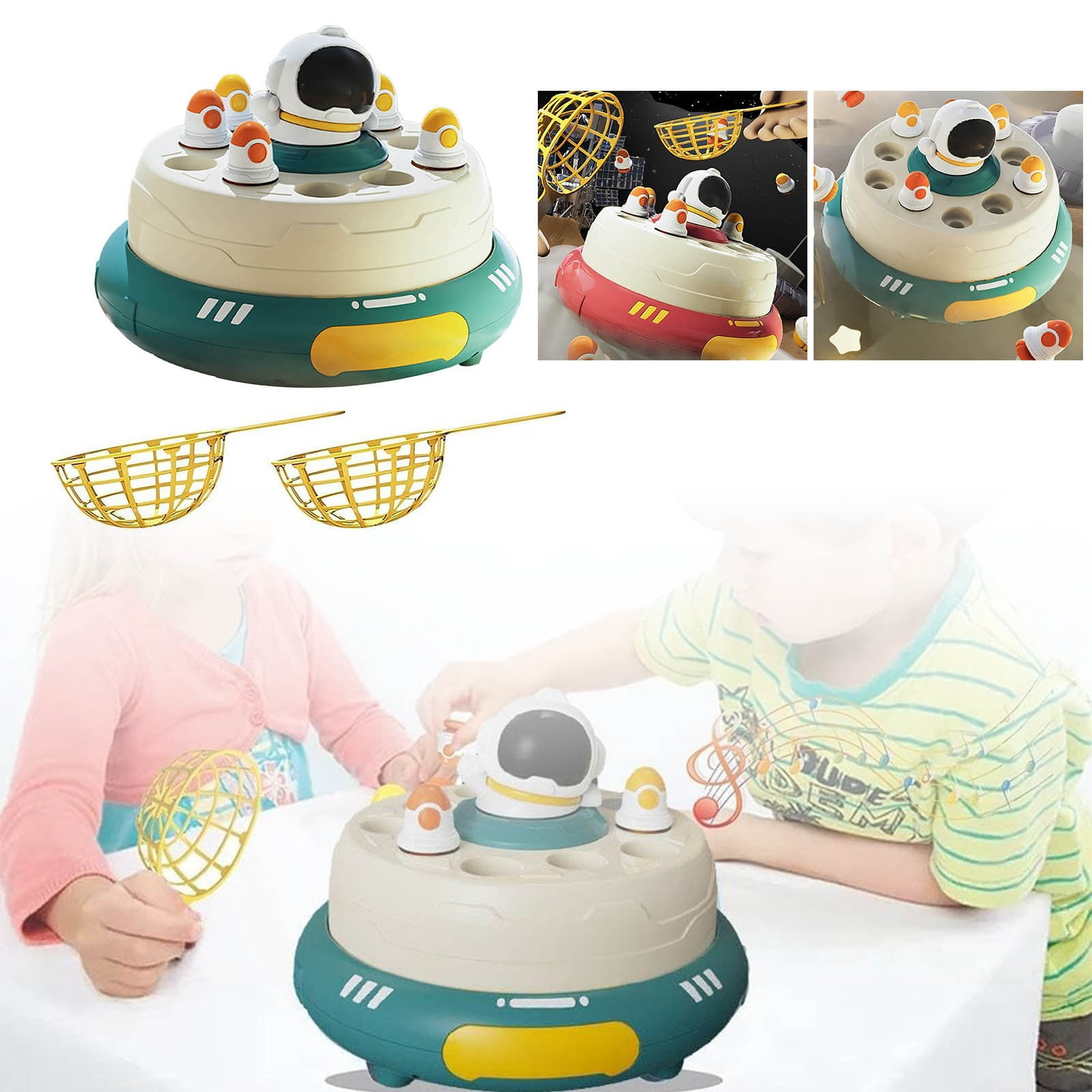 VSFAOV Rocket And Catch Toy Table Game Cultivates Parent Child ...
