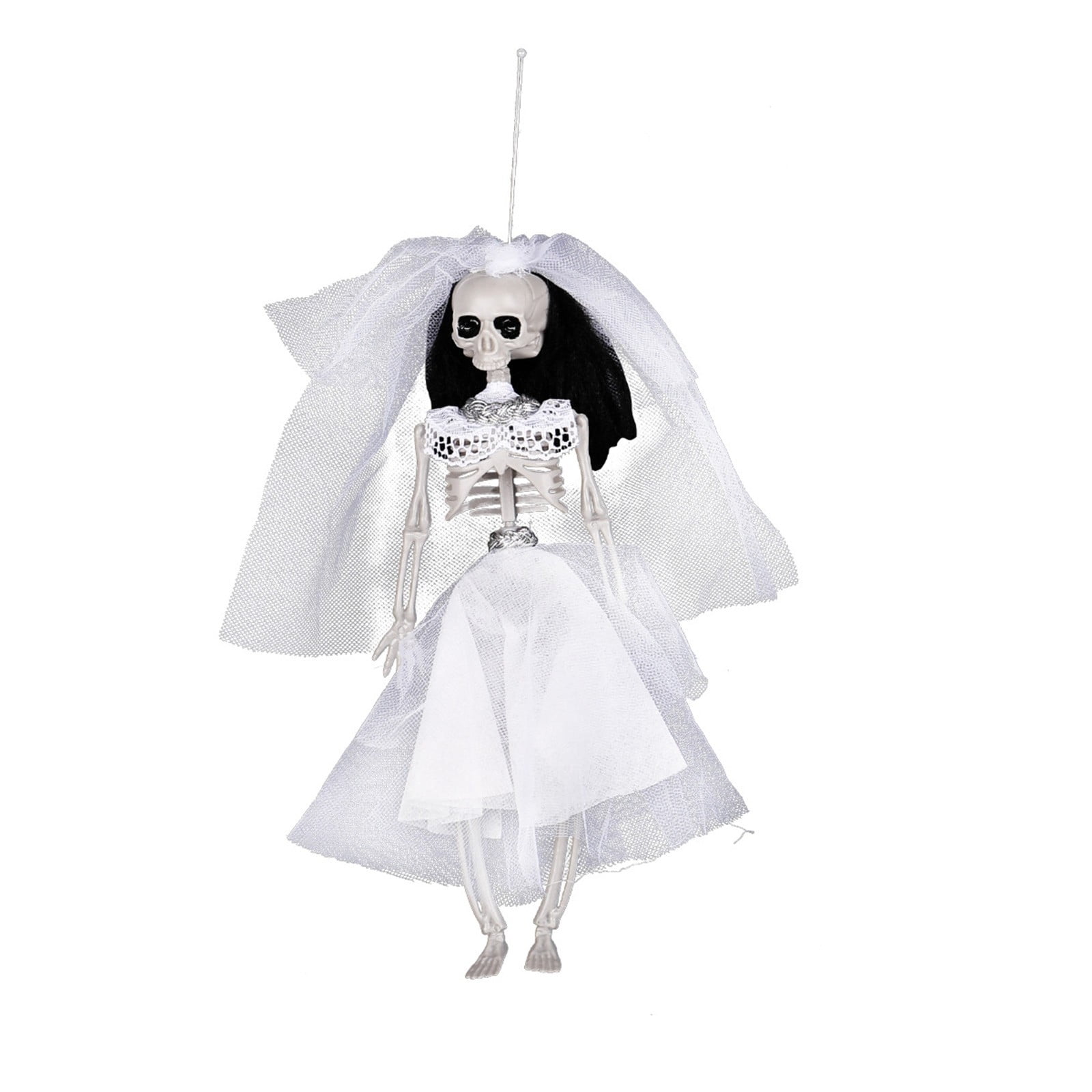 VSFAOV Skeleton Bride And Groom Ornaments Secret Room Bar Party Scene ...