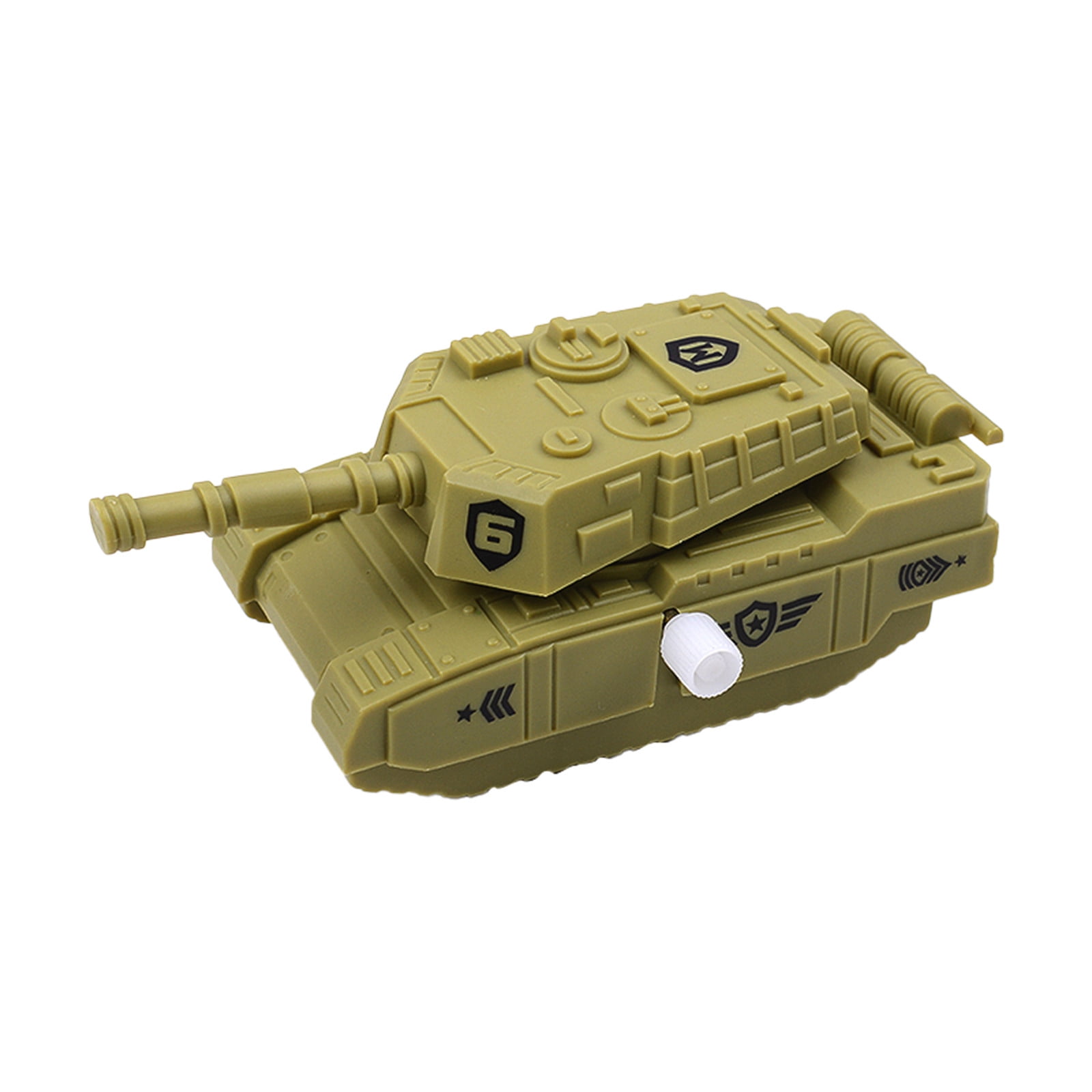 VSFAOV Toy Tank Model Clockwork Spring Wind Up Tank Retro Vintage Wind ...