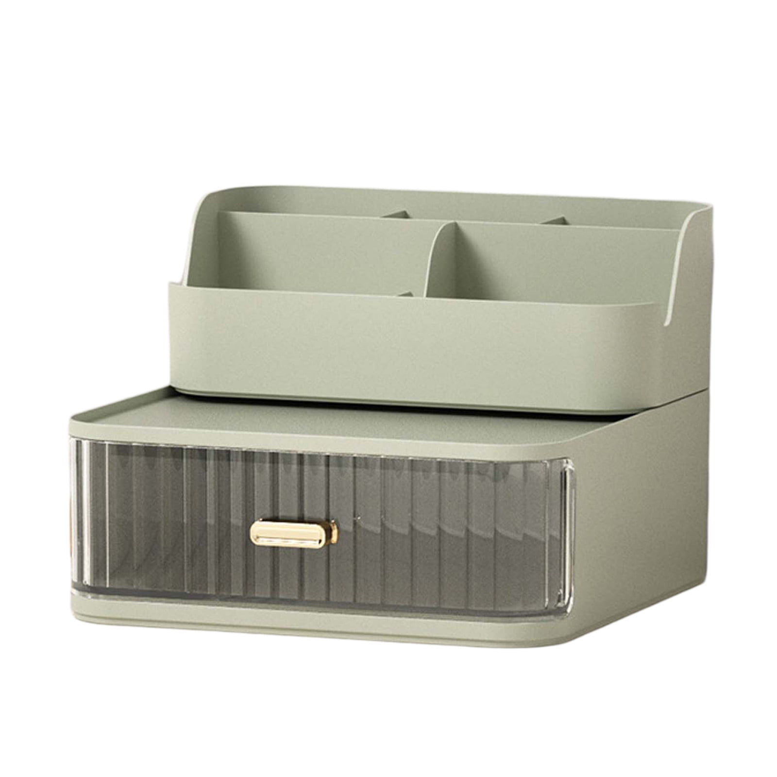 VSFAOV Transparent Rectangular Divider Makeup Vanity One Layer for ...