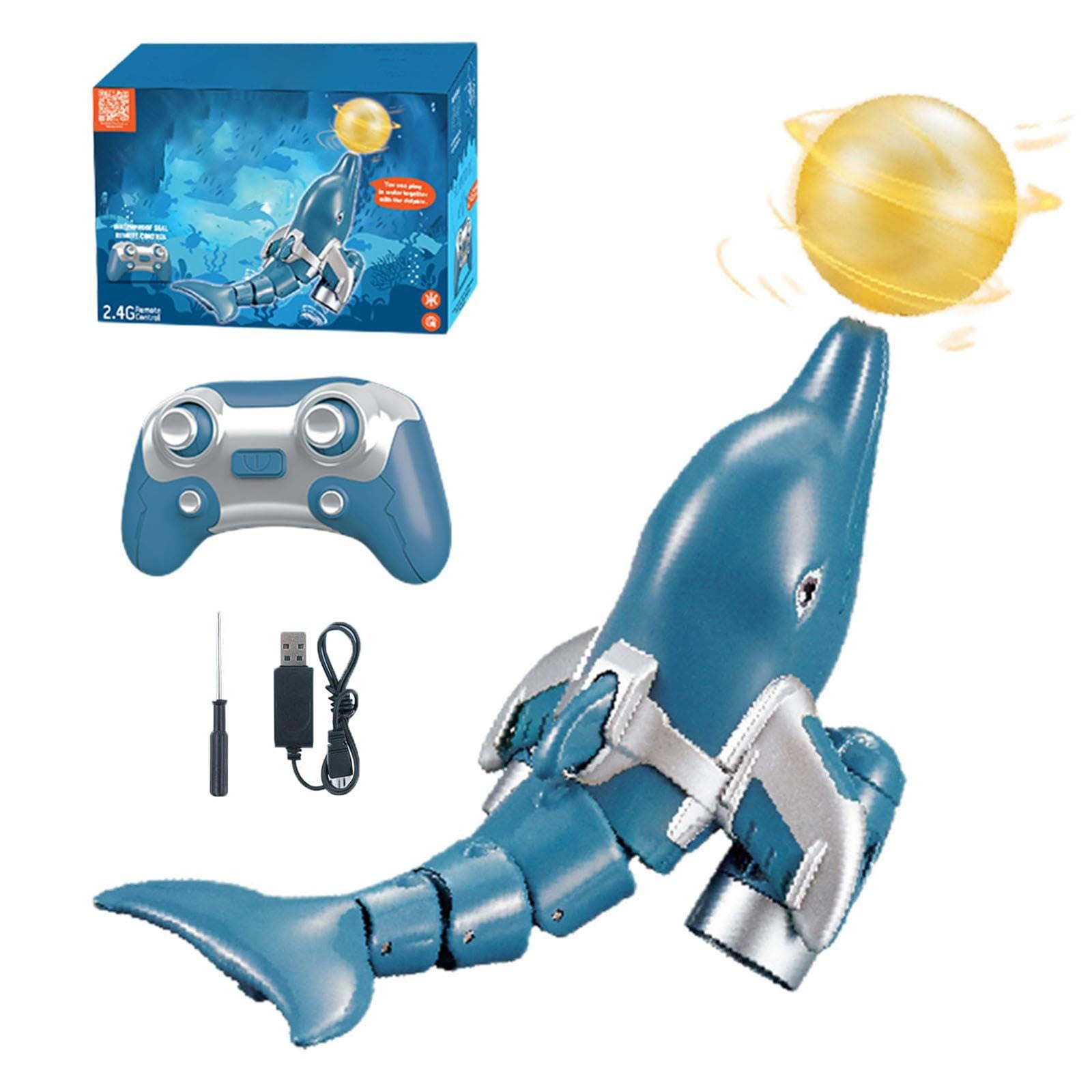 VSFAOV Underwater Animal Toys Upgraded Remote Control Water Toys Pool ...