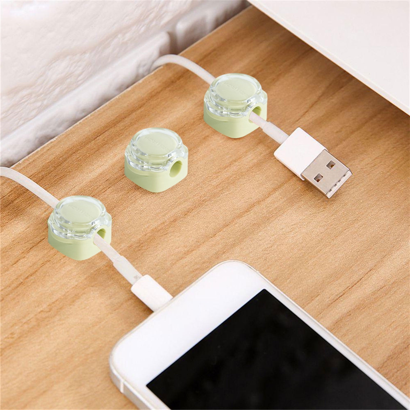 Cable Clip Holder Weighted Desktop Cord Management Fixture, For Usb ...