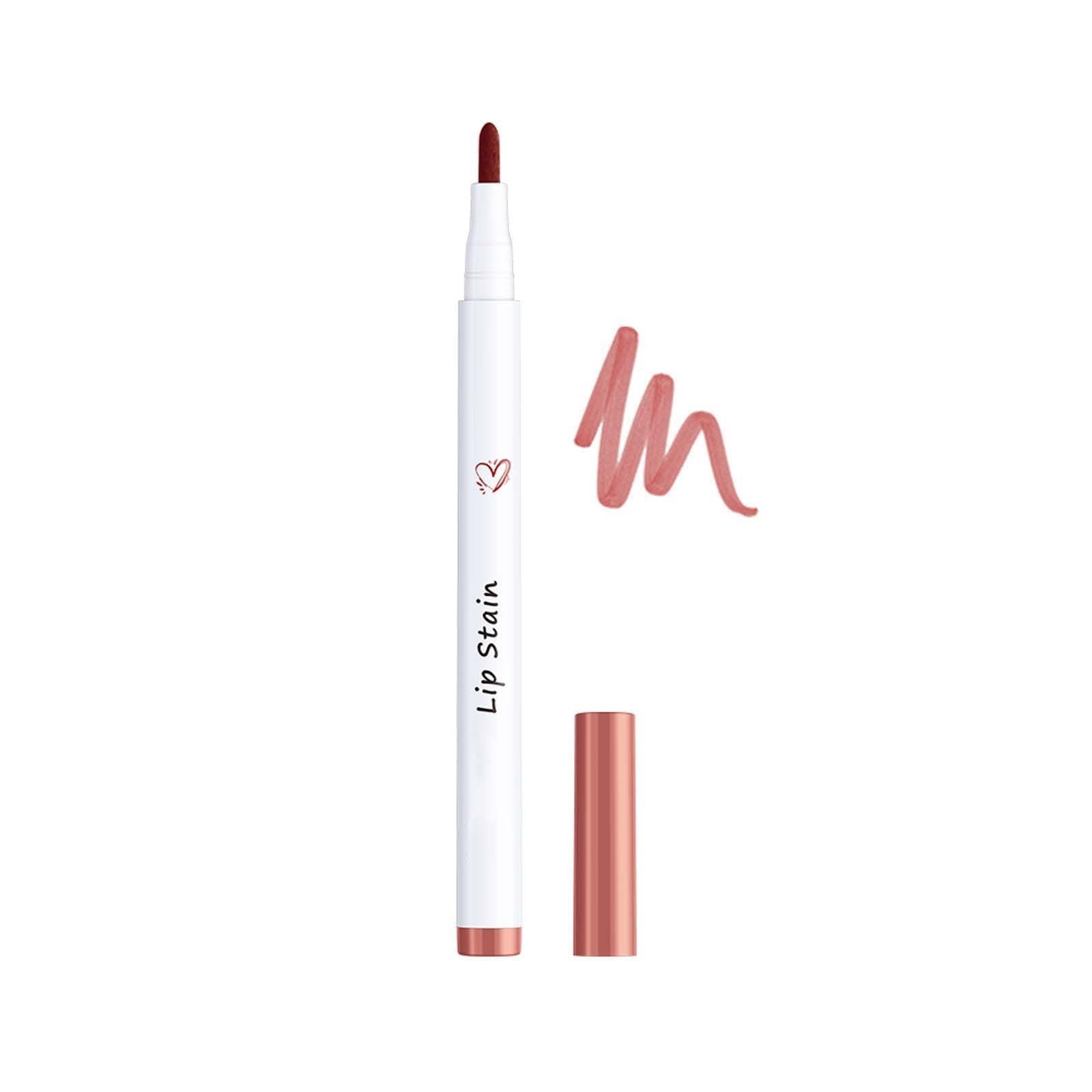 VSONTOR Lip Stain Liner Pen-Hydrating Lip Tint Stain Lip Makeup Tattoo ...