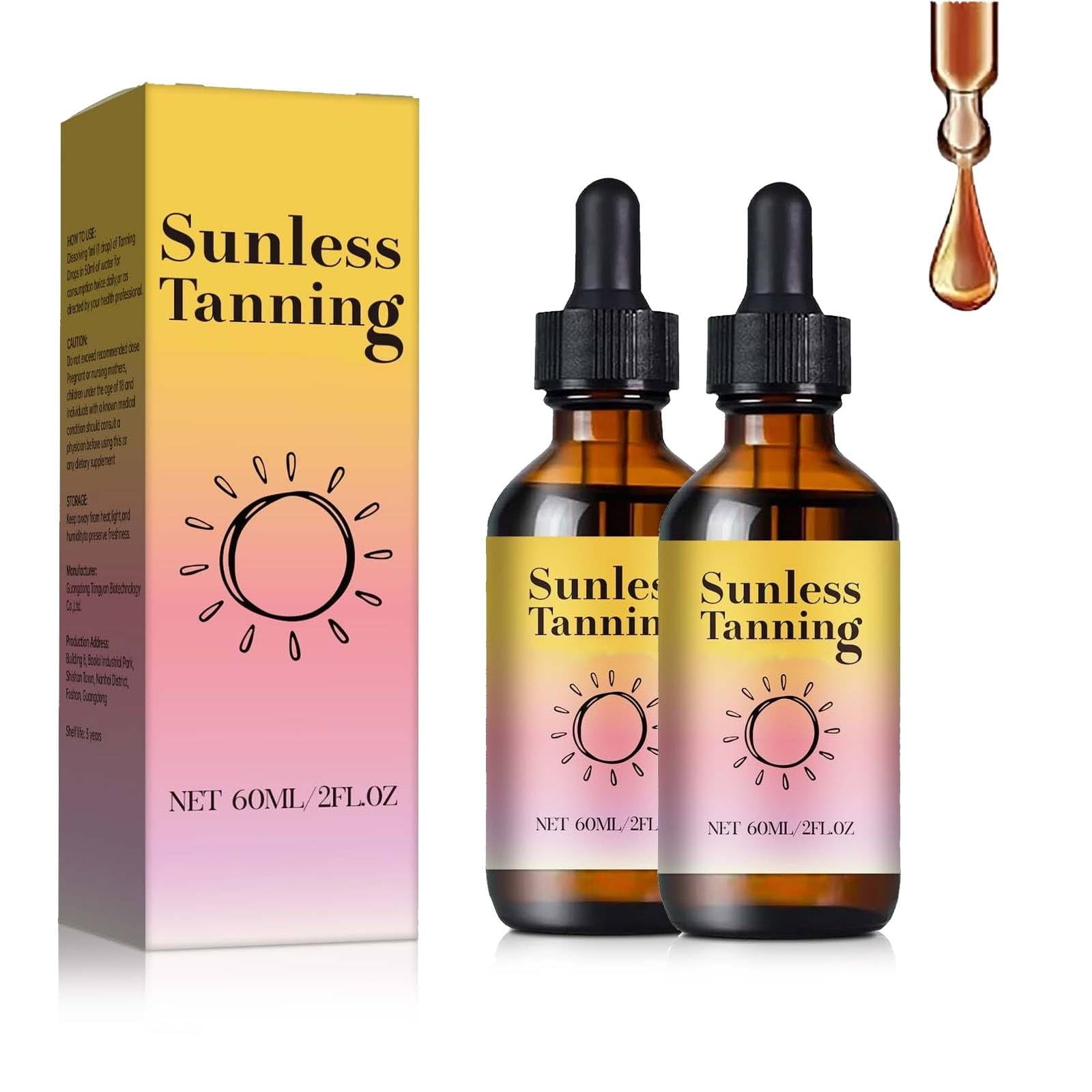 VSONTOR Self-Tanning Water Proof Long-Lasting Tanning Summer Beach ...