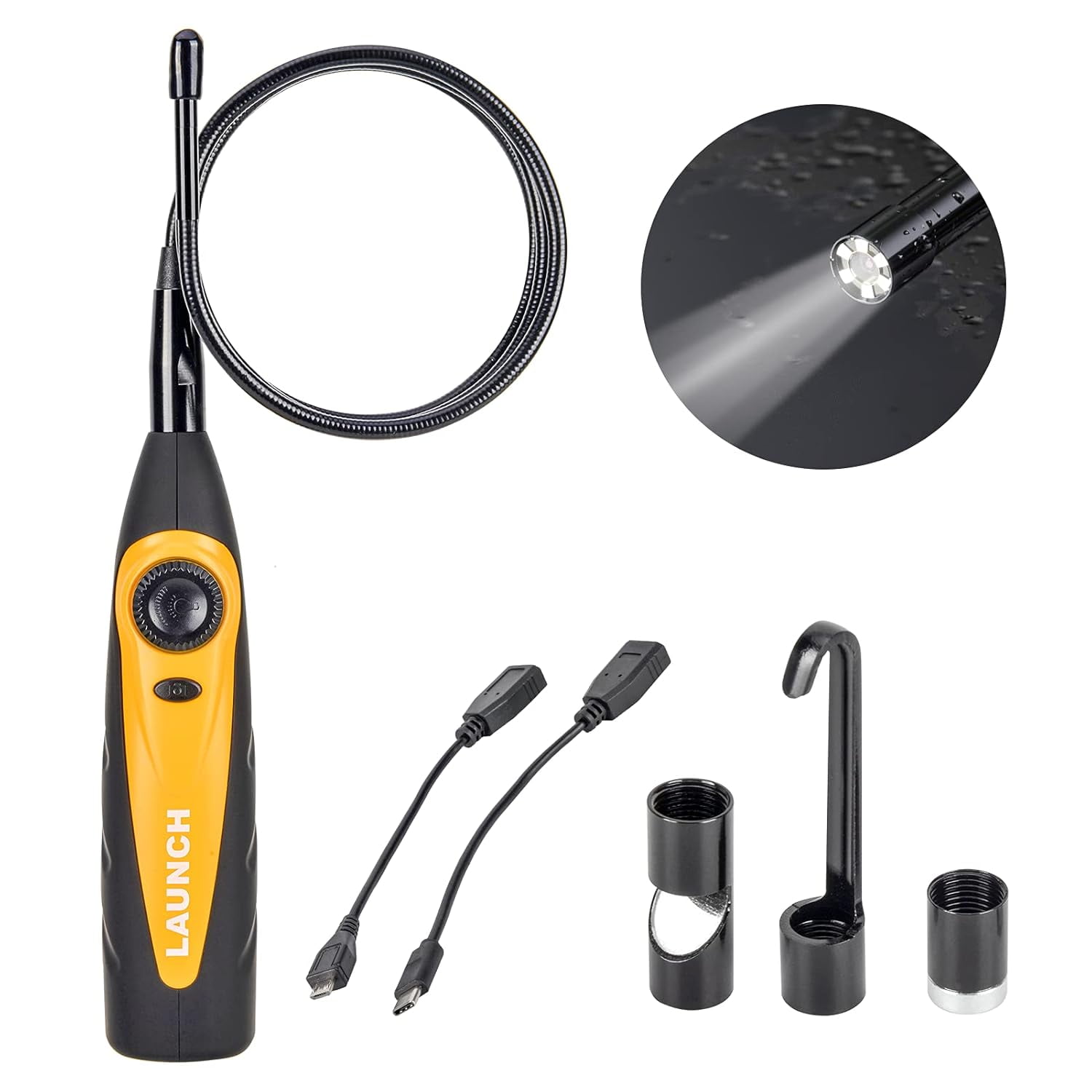 VSP-600 Car Inspection Camera Videoscope, USB Endoscope 0.21" Snake ...