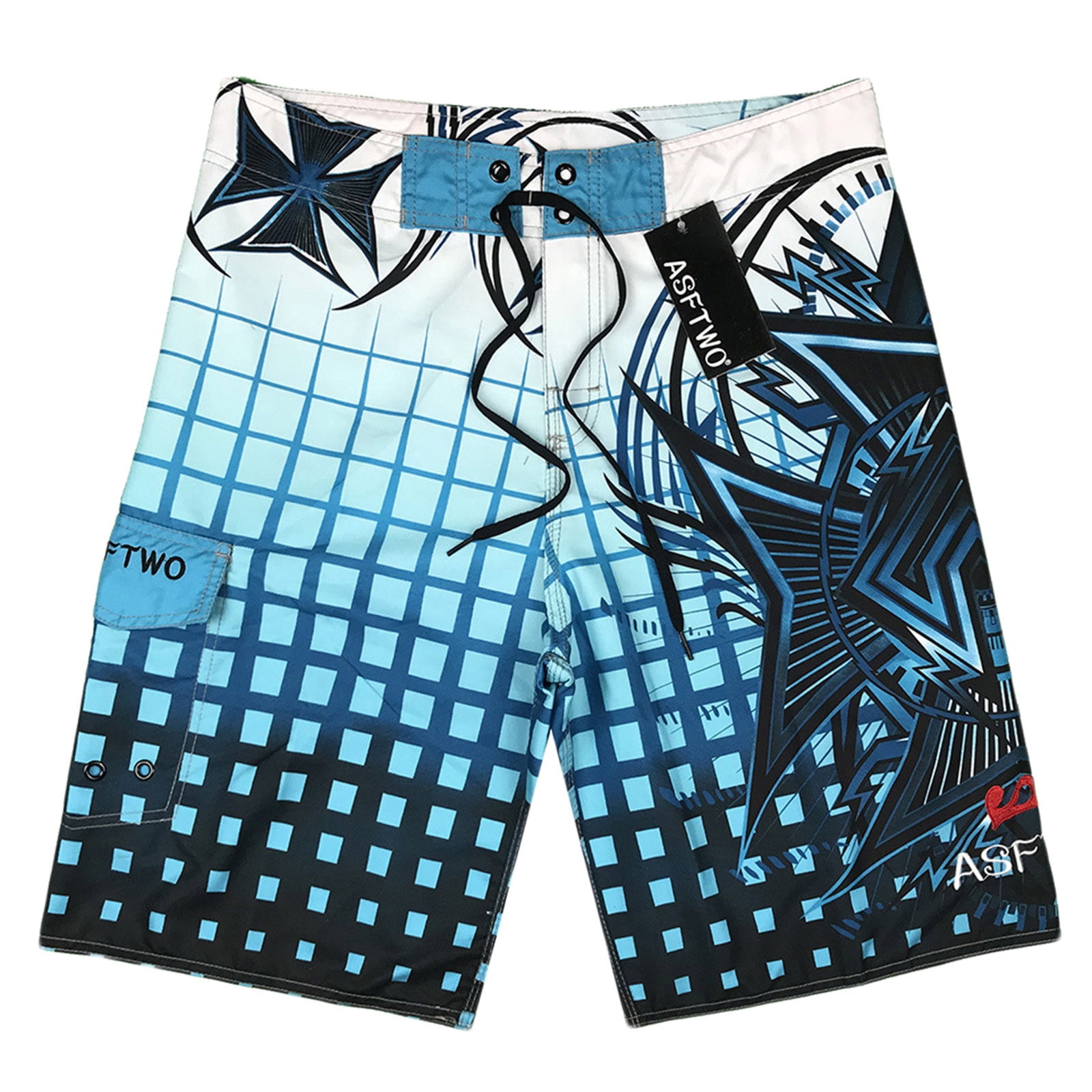Vsssj Mens Big And Tall Swim Trunks Lightweight Summer Beach
