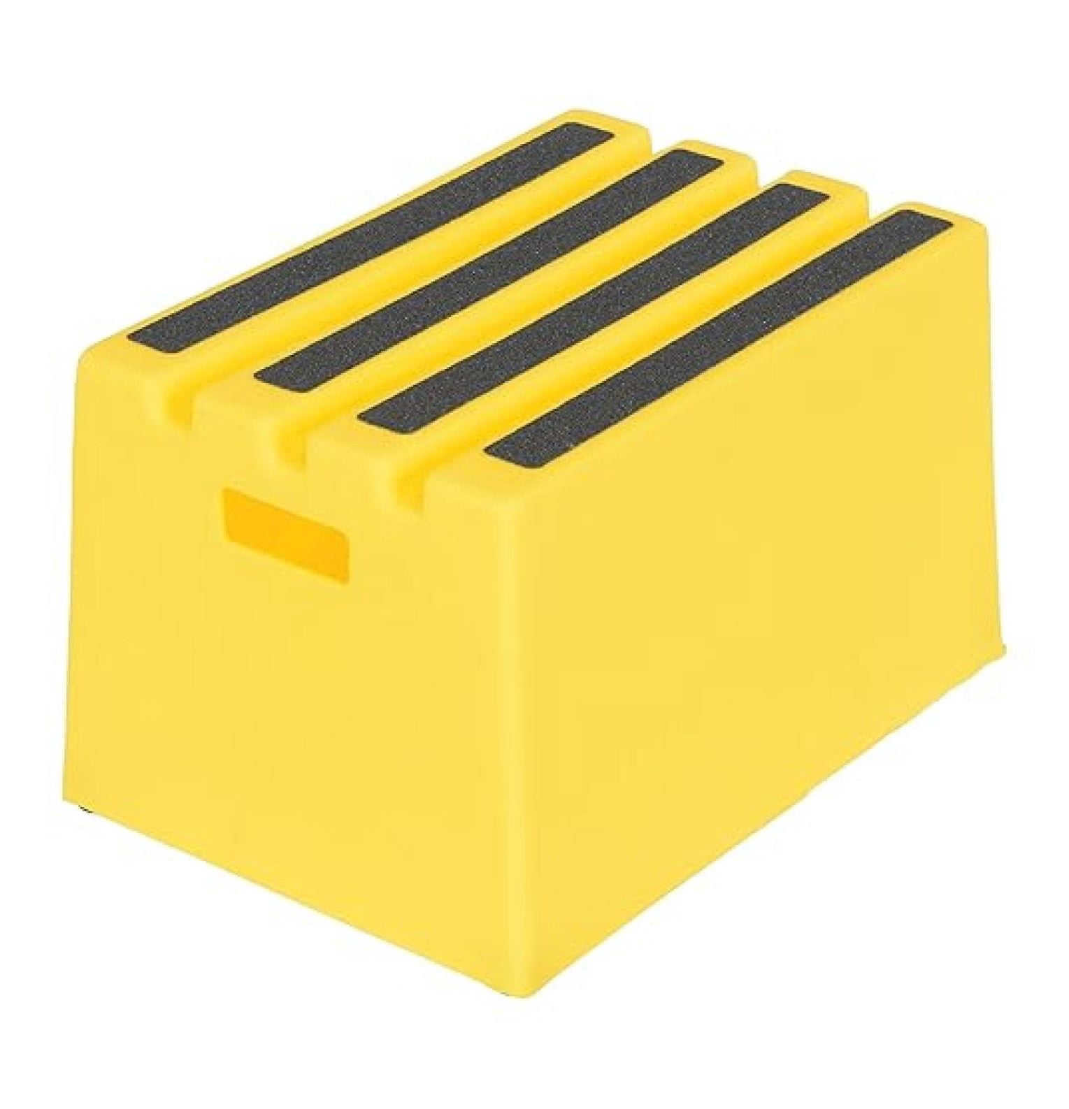 VST-1-Y Polyethylene Step Stool, 1 Step, Yellow - Walmart.com