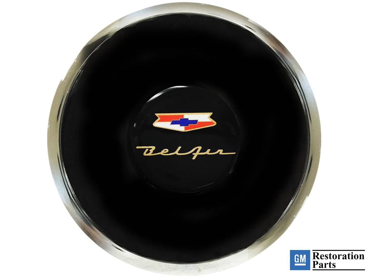 VSW 6-Bolt Deluxe Horn Button with Chevrolet Bel Air Emblem STE1040DLX ...