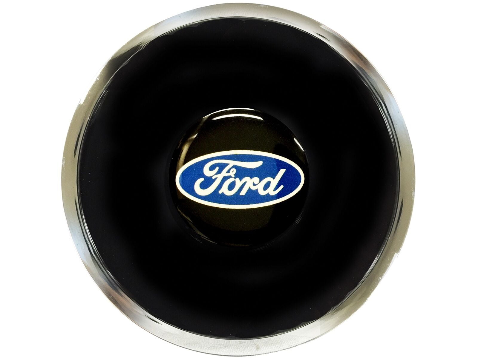 VSW 6-Bolt Deluxe Horn Button with Ford Blue Oval Emblem STE1001DLX ...